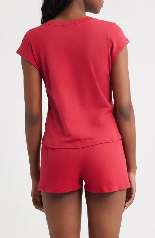 BELLA VENICE Graphic Cotton T-shirt