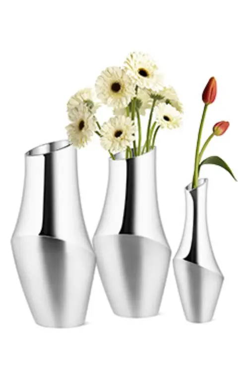 NAMBE Symphony Bud Vase - Silver