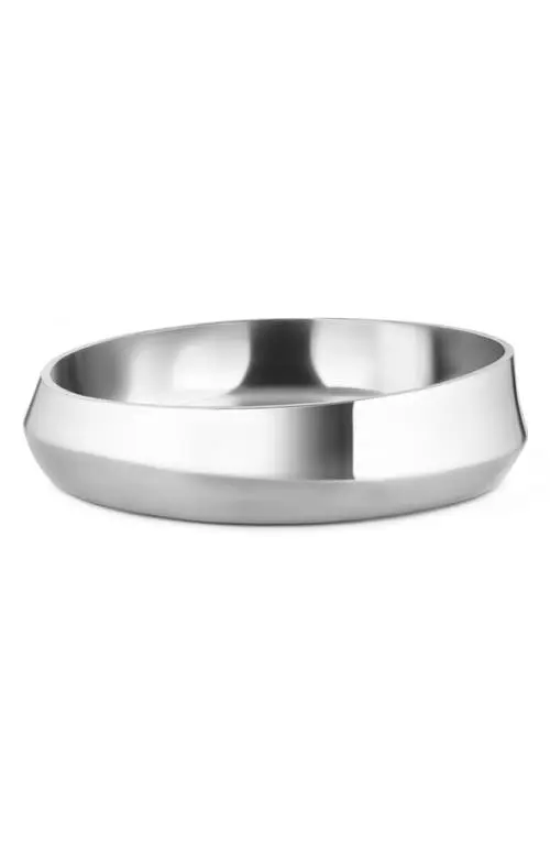 NAMBE Symphony Low Bowl - Silver