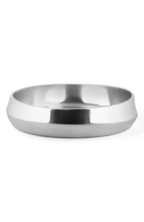 NAMBE Symphony Low Bowl - Silver