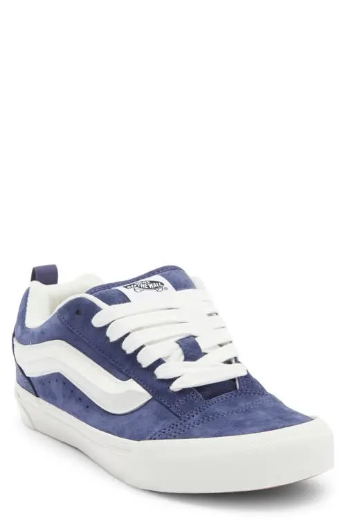 VANS Knu Skool Color Blocking Sneakers - Pig Suede Deep Twilight