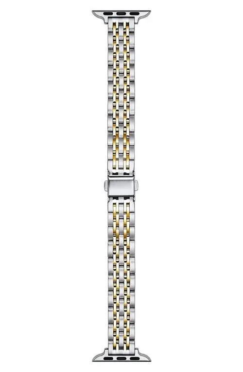 POSH TECH Stainless Steel Apple Watch® Watchband - Silver/gold