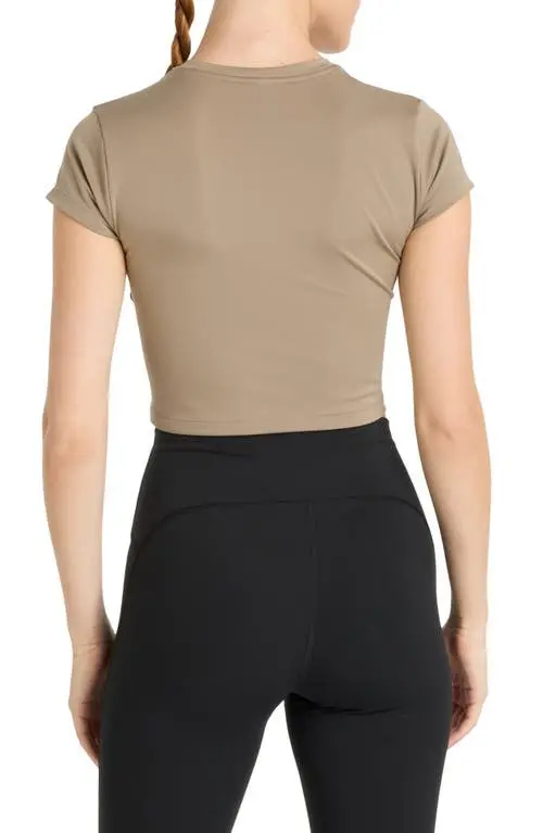 NEW BALANCE Harmony Fitted Crop Performance T-shirt - Dockside