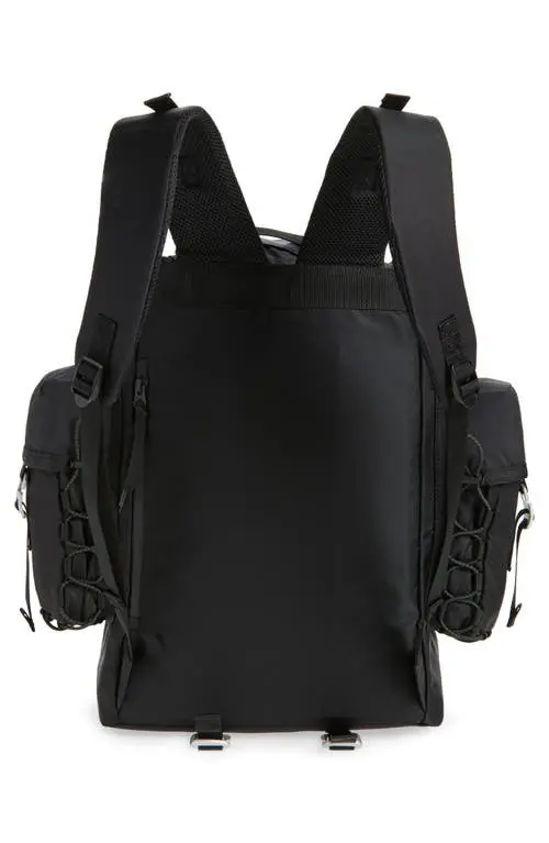 Sacai Hike Tech Canvas Backpack In Black - 52% Off | Editorialist