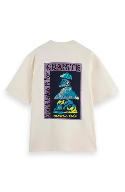 Scotch & Soda Oversize Graphic T-shirt