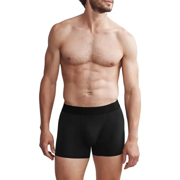 RHONE C.o.r. 4-inch Boxer Briefs - Pure Black