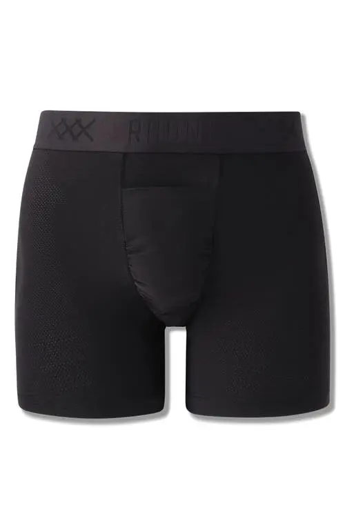 RHONE Active C.o.r. 6-inch Performance Boxer Briefs - Black