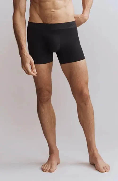 RHONE Active C.o.r. 4-inch Performance Boxer Trunks - Black
