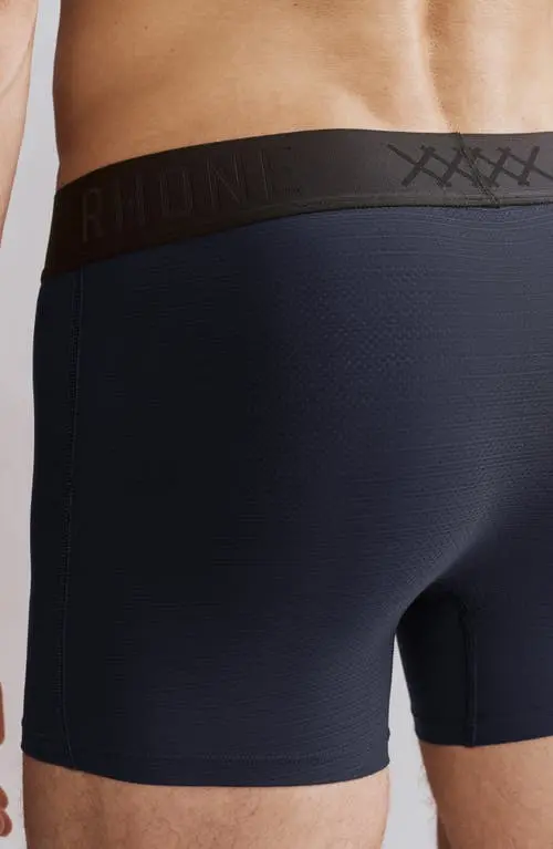 RHONE Active C.o.r. 4-inch Performance Boxer Trunks - True Navy