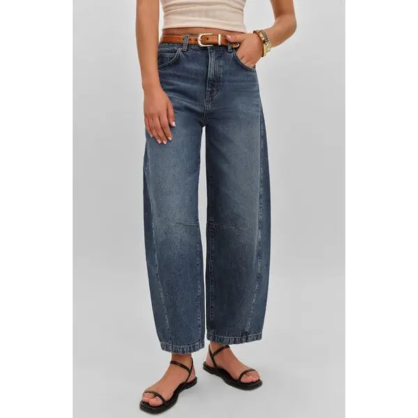 REFORMATION Tyler Ankle Barrel Leg Jeans