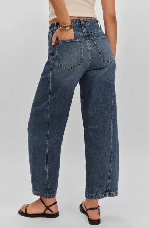 REFORMATION Tyler Ankle Barrel Leg Jeans