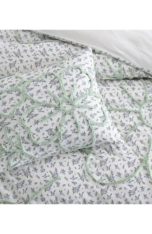 PERI HOME Berry Chenille Duvet Cover & Shams Set