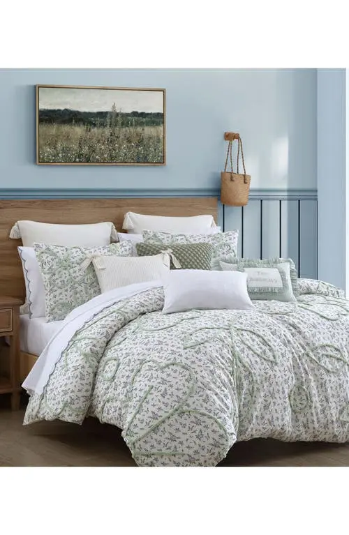 PERI HOME Berry Chenille Duvet Cover & Shams Set