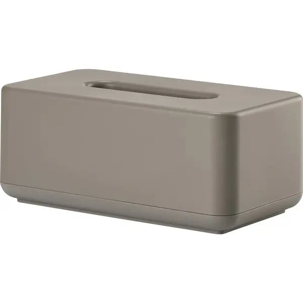 ZONE DENMARK Ume Rectangular Tissue Box - Taupe