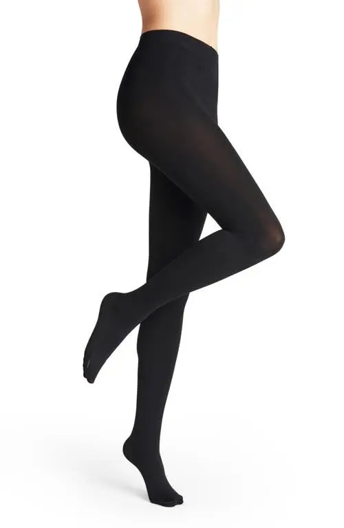 Falke Pure Opaque Tights - Black