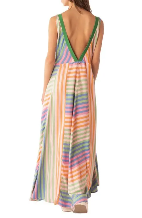 MAAJI Lewis Mixed Stripe Maxi Dress