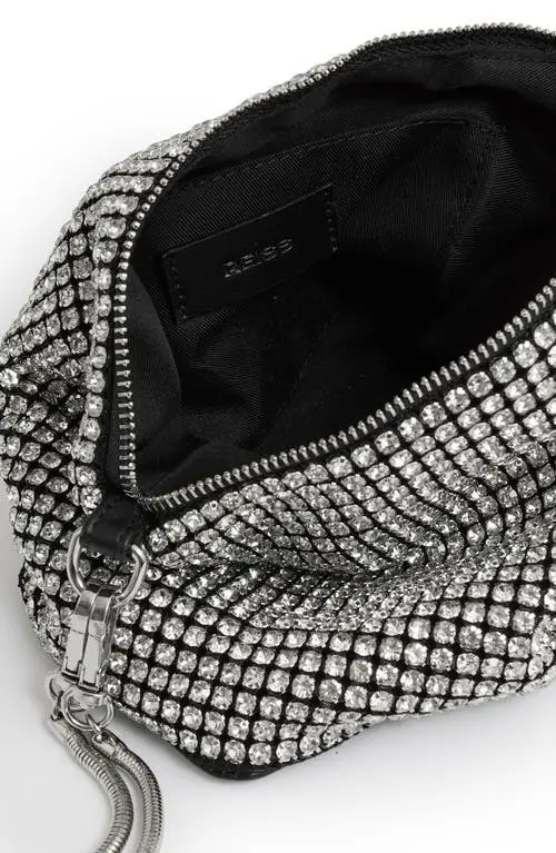 REISS Leah Crystal Convertible Clutch