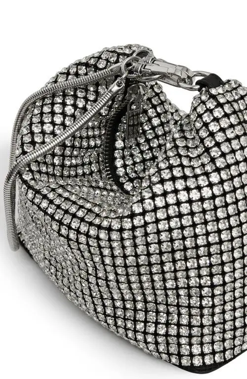 REISS Leah Crystal Convertible Clutch