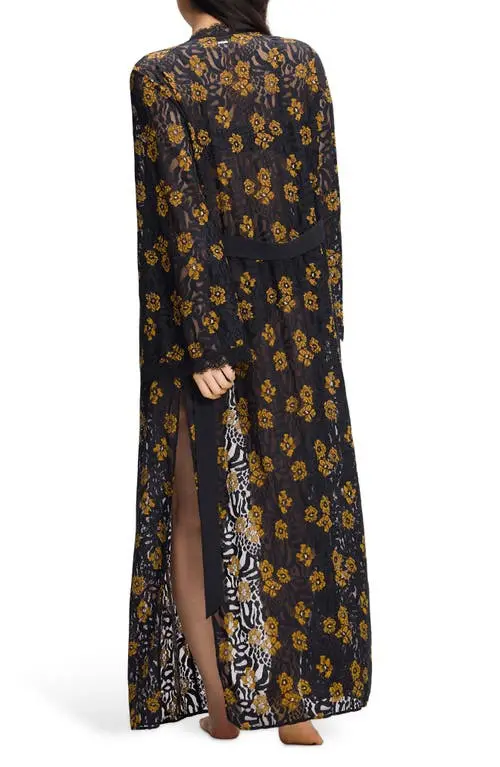 SAVAGE X FENTY Feline Floral Sleep Robe