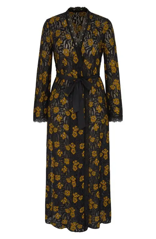 SAVAGE X FENTY Feline Floral Sleep Robe