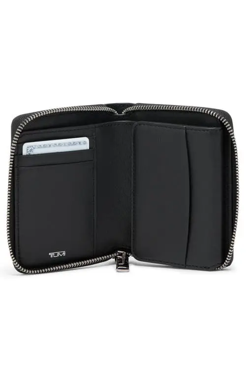 Tumi Belden Trifold Leather Zip Wallet
