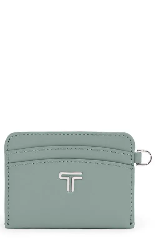 Tumi Belden Leather Card Case - Thyme