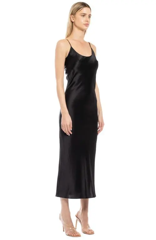 MOTHER OF ALL Kelly Maxi Slip Dress - Black