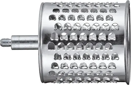 ZASSENHAUS Classic Drum Grater With Suction Base, 2 Grating Drums, Pestle - Red