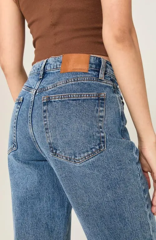 UNPUBLISHED Jolene High-rise Flare Jeans - Light Blue