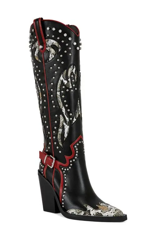 AZALEA WANG Hyperion Western Boots