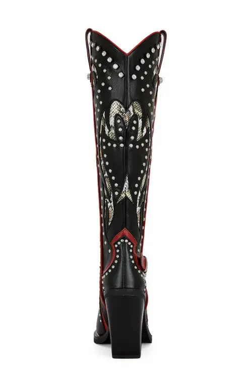 AZALEA WANG Hyperion Western Boots