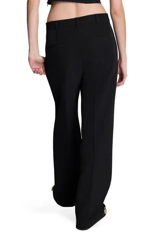 KENNETH COLE Luxe Twill Wide Leg Pants