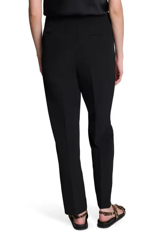 KENNETH COLE Luxe Twill Straight Leg Pants