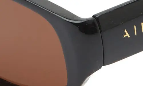 AIRE Caellum 52mm Oval Sunglasses - Black