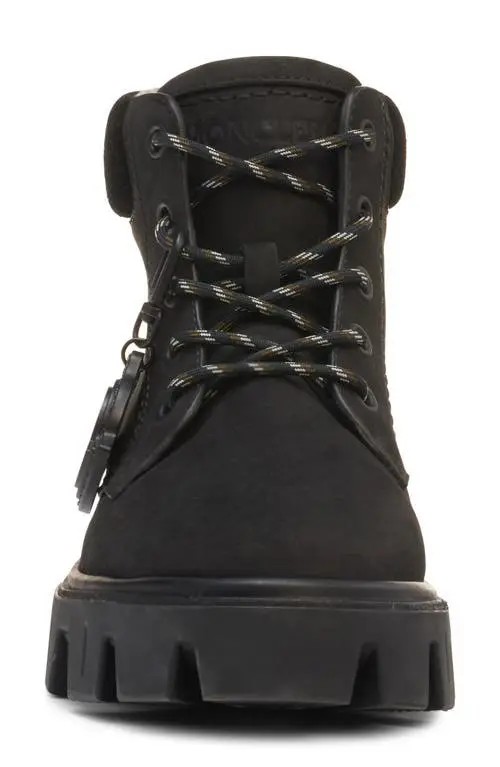 Moncler Peak City Lace-up Boots - Black