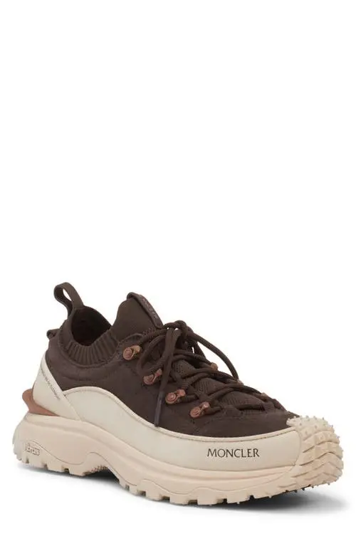 Moncler Trailgrip Lite 3 Low Top Sneakers - Deep Brown