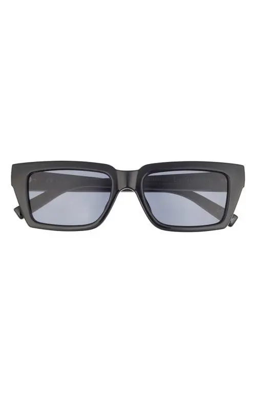 Le Specs Nocturnal Habit 54mm D-frame Sunglasses - Black