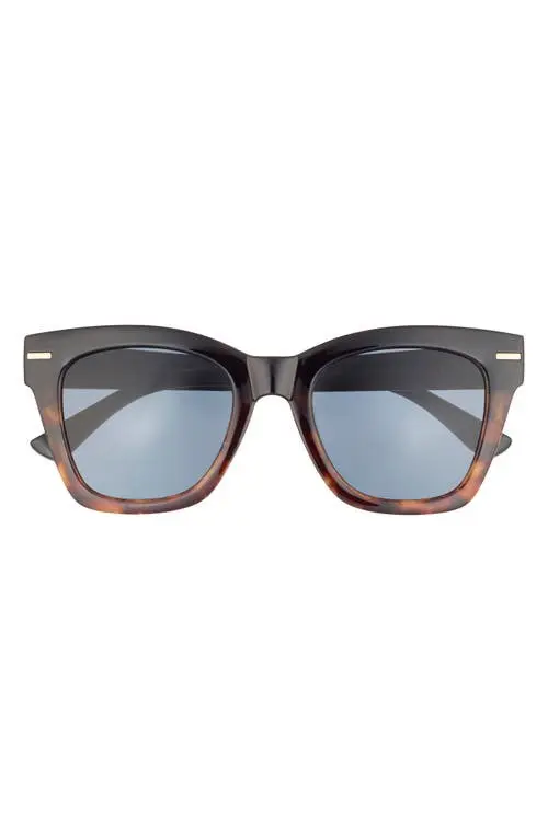 AIRE Intergalactic 50mm Square Sunglasses - Black Tort Splice