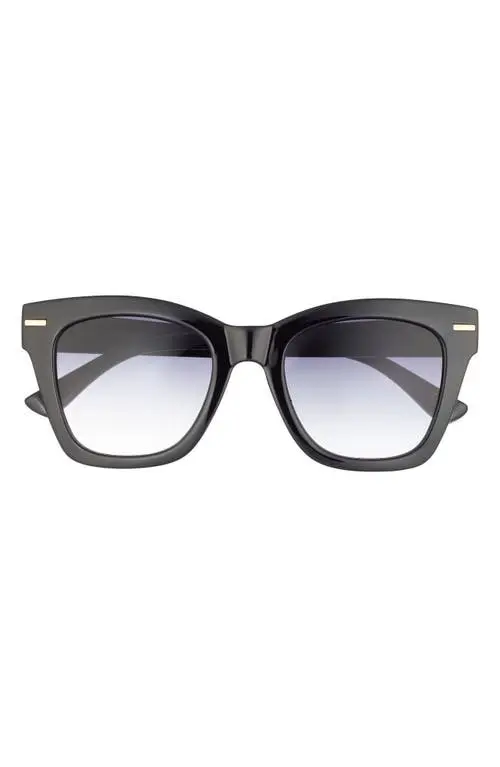 AIRE Intergalactic 50mm Square Sunglasses - Black