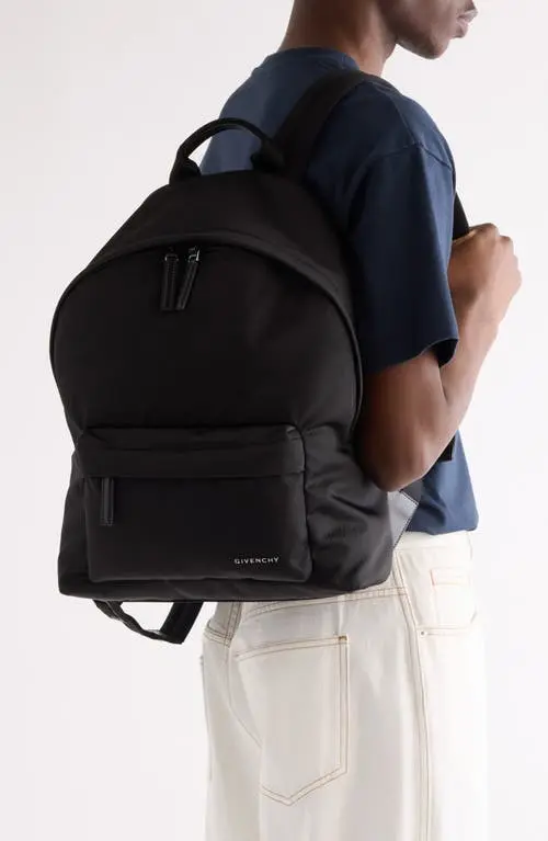Givenchy Essential U Nylon Backpack - 001-black