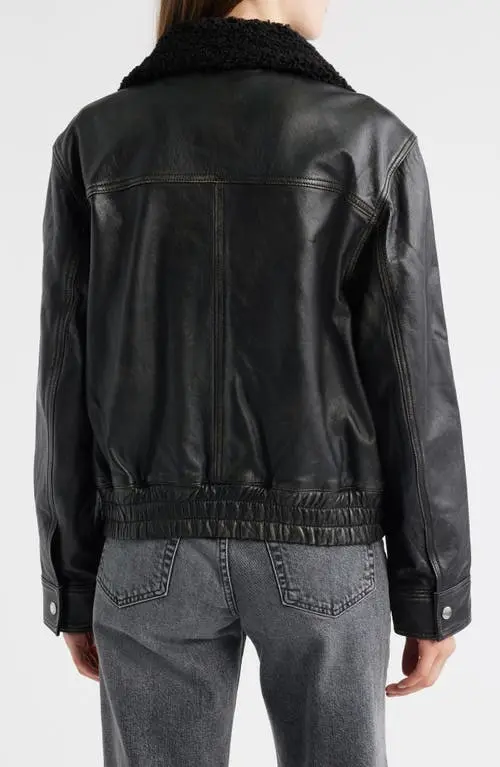 Sam Edelman Lambskin Leather Jacket