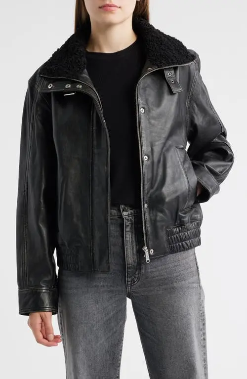 Sam Edelman Lambskin Leather Jacket