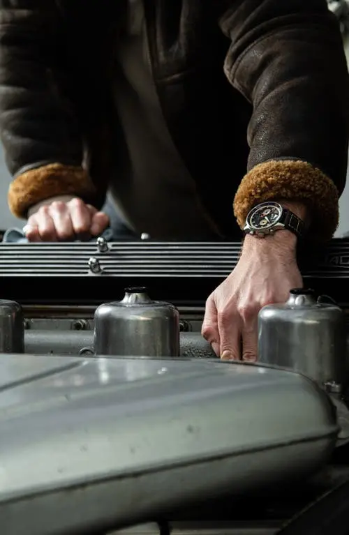 AVI-8 Hawker Hurricane Chronograph Strap Watch