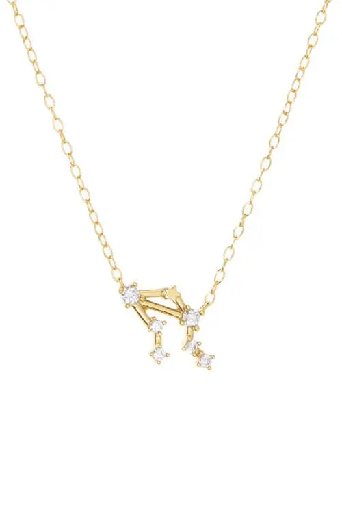 MARLYN SCHIFF Constellation Chain Necklace - Gold Plated Libra