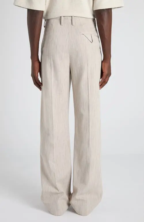 Bottega Veneta Textured Viscose Trousers