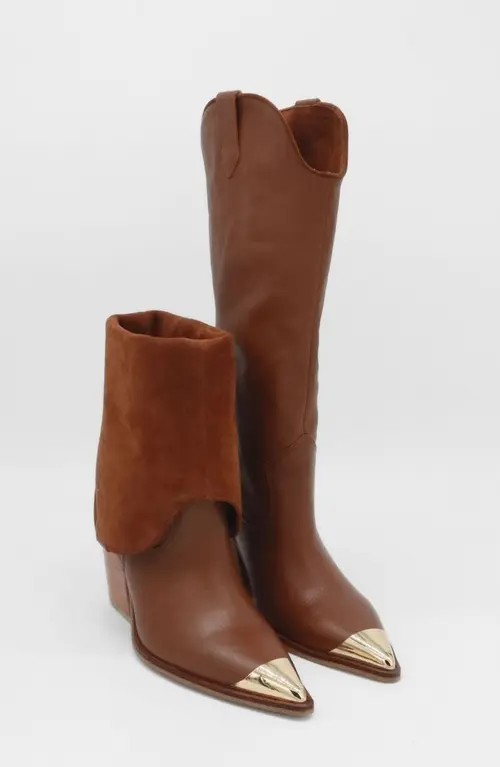 STIVALI NEW YORK Raffinata Knee-high 2-in-1 Convertible Boots - Brown