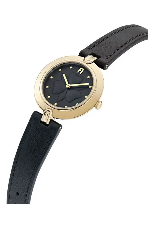 Furla Heritage Leather Strap Watch