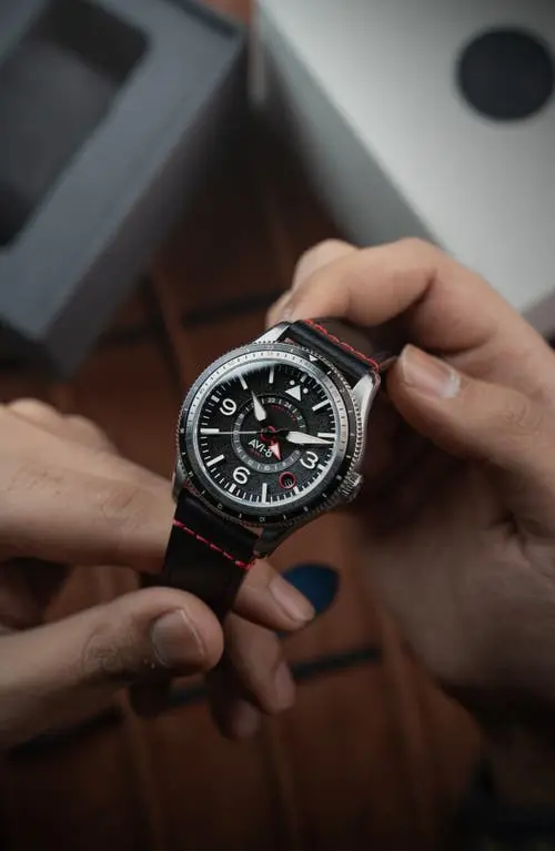 AVI-8 Flyboy Airmaster Gmt Strap Watch