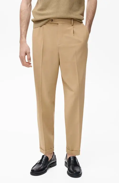 Mango Suit Pants - Beige