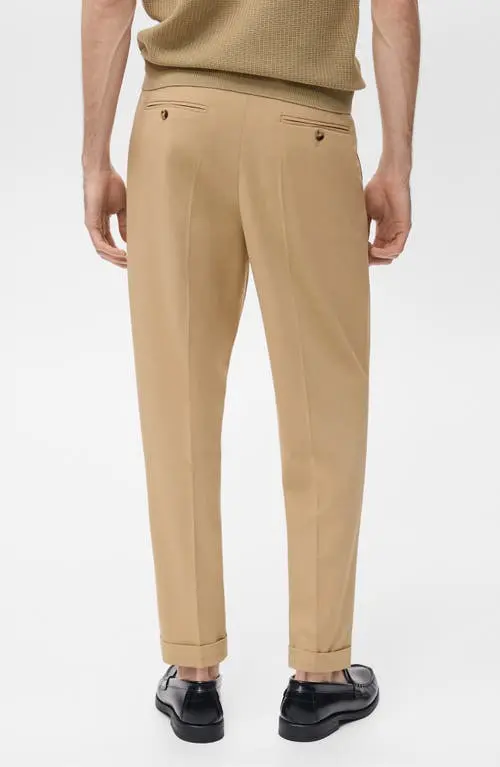 Mango Suit Pants - Beige